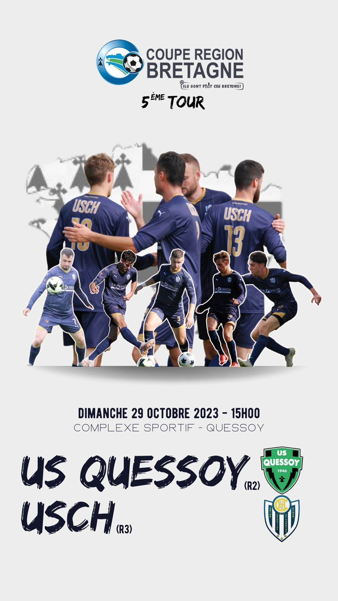 Coupe de Bretagne : US Quessoy - USCH
