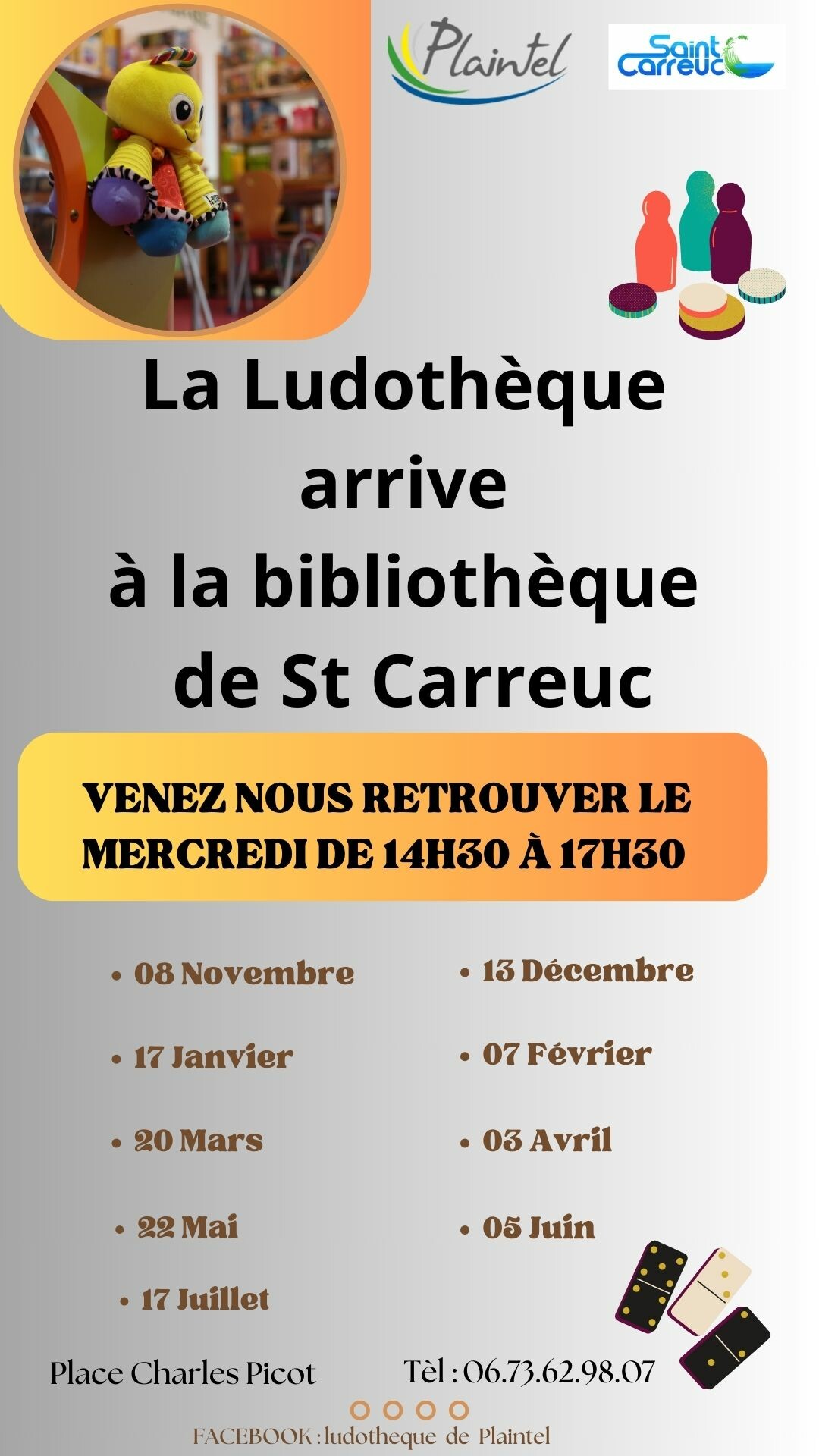 Ludothèque à la bibliothèque